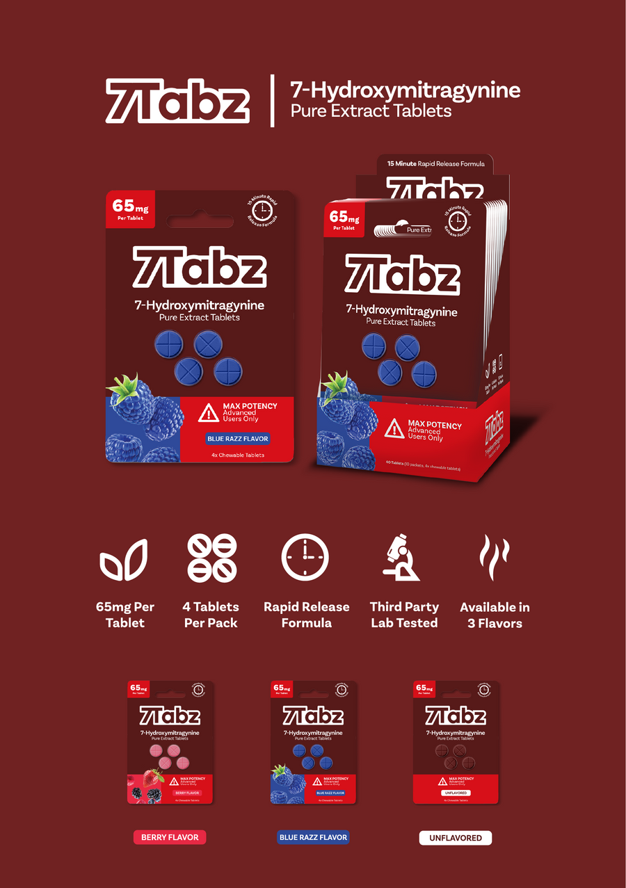 7Tabz 7 Hydroxy (4ct) 65mg Per Tab (260mg Per Pack) 10ct Box | · United ...